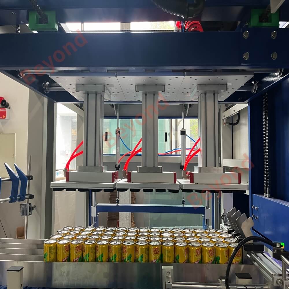 Automatic Grab Tape Case Packaging Machine for Cans – Efficient Can ...