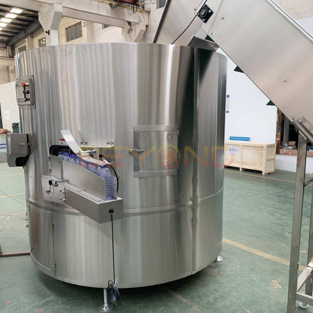 High-Efficiency Round Bottle Unscrambler Machine for Smooth Bottle ...