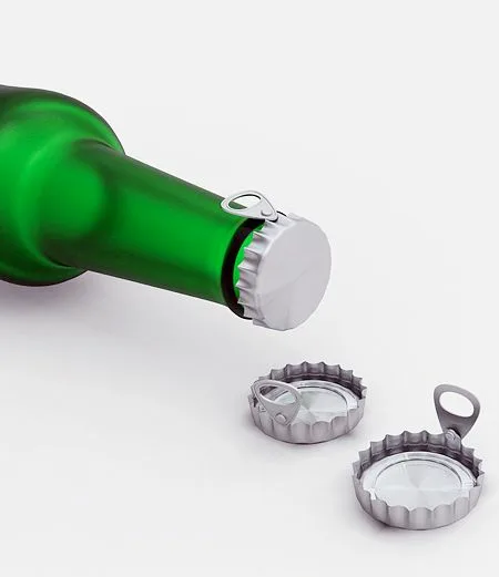 Glass Bottle Beer Filling: The Differences Between Ring Pull Caps and ...